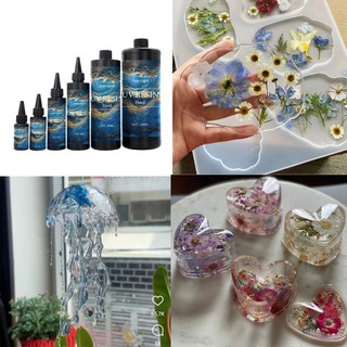 Keo UV Resin 200g, Keo Resin UV Trong Suốt Cứng Nhanh Khô Làm Đồ Thủ Công | Shopee Việt Nam