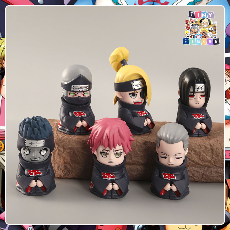 [Order]Mô hình Naruto 6 nhân vật Akatsuki Chibi | Shopee Việt Nam
