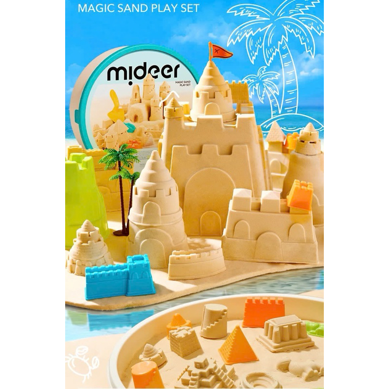 Cát động lực cho bé kèm khuôn chính hãng Mideer Magic Sand Play Set ...