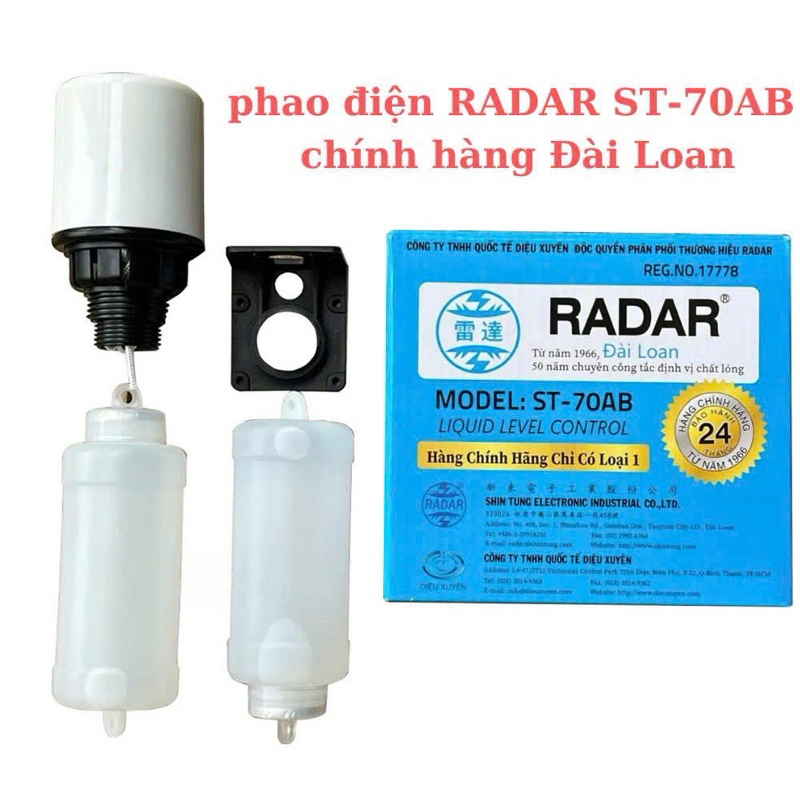 Phao điện RADAR ST-70AB hàng chính hãng Đài Loan (Taiwan), hay công tắc ...