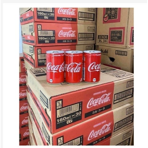 Thùng 30 lon nước ngọt có ga coca mini Nhật Bản 250ml | Shopee Việt Nam