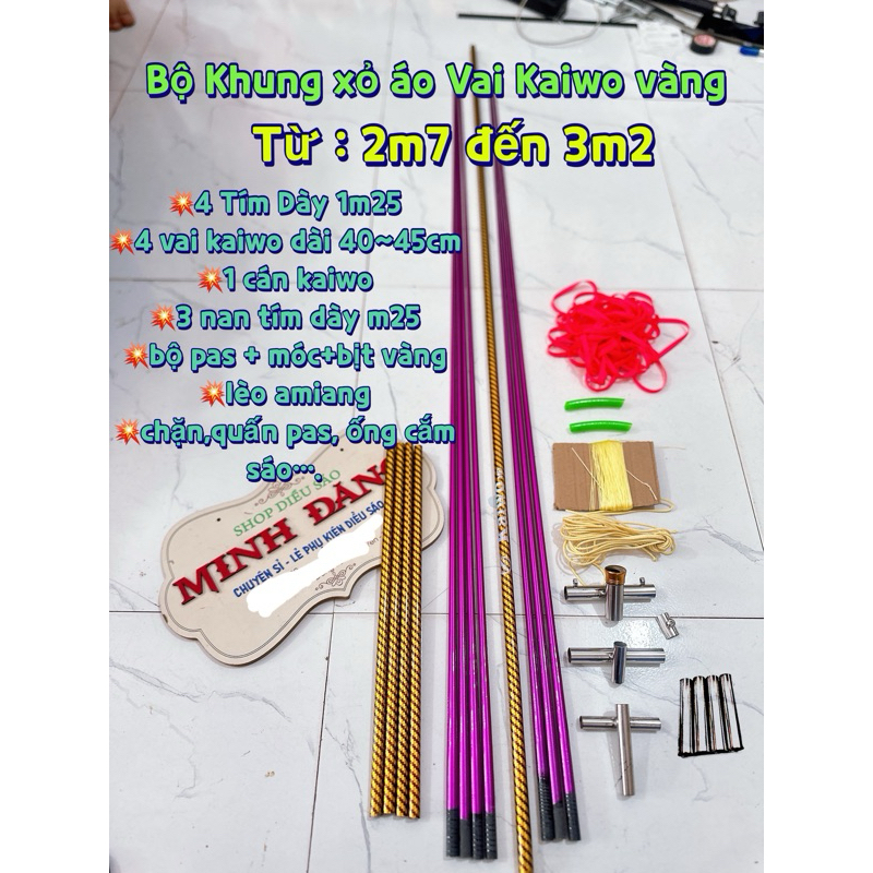 combo vai kaiwo khung full đồ về ae tự Làm . (TẶNG KEO 502) | Shopee ...