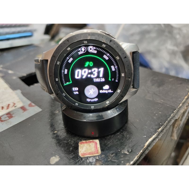 Samsung Galaxy Watch SM-R800 46mm thép trắng | Shopee Việt Nam