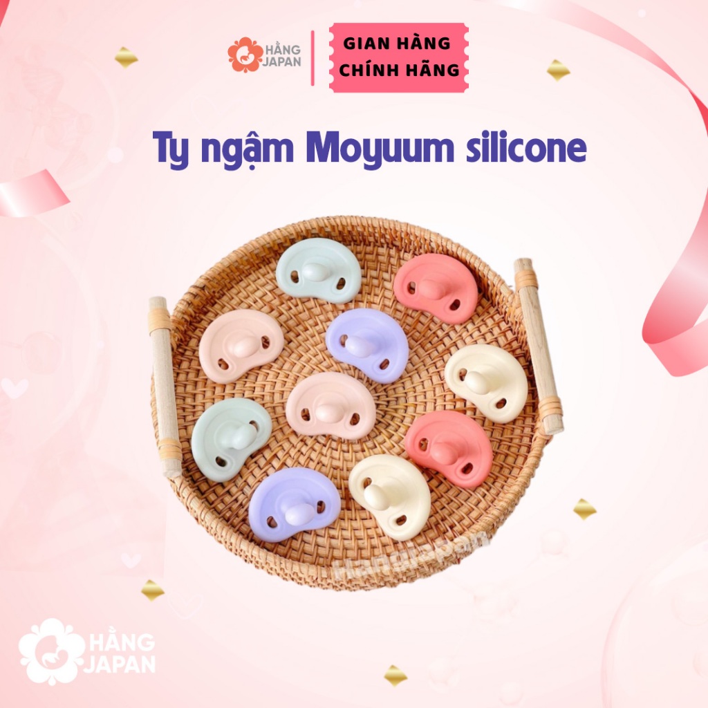 Ty ngậm Moyuum silicone cho bé size từ 0-6M và 6-18M | Shopee Việt Nam