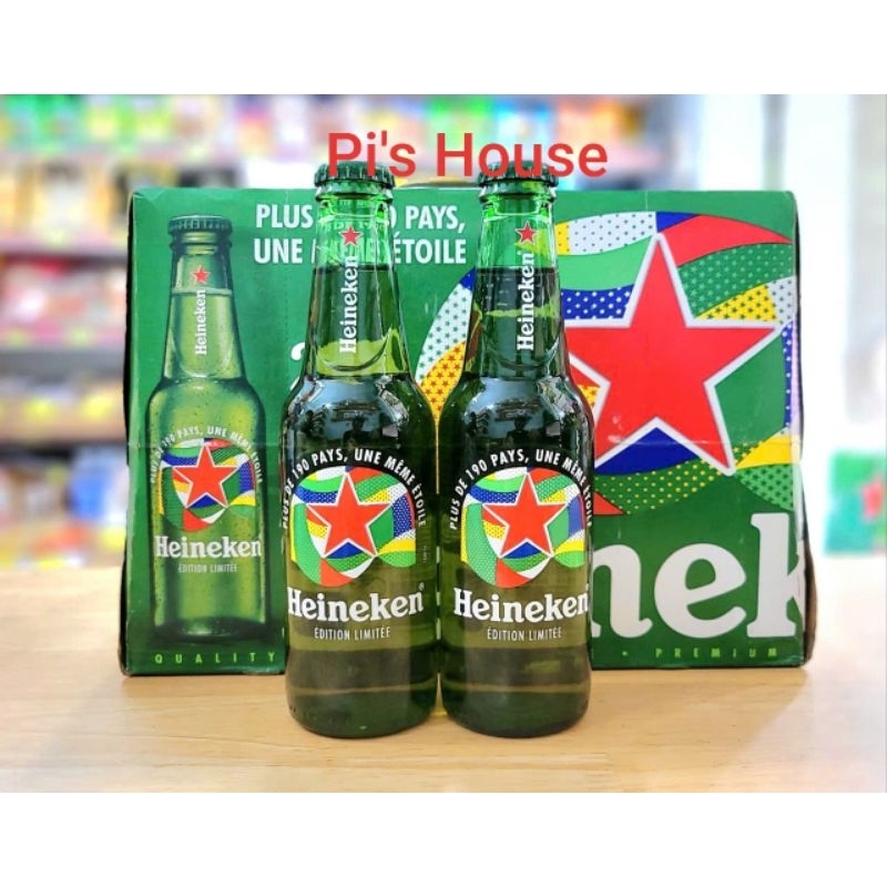 BIA KEN PHÁP HEINEKEN PHÁP CHAI 250ML 04/2025 | Shopee Việt Nam