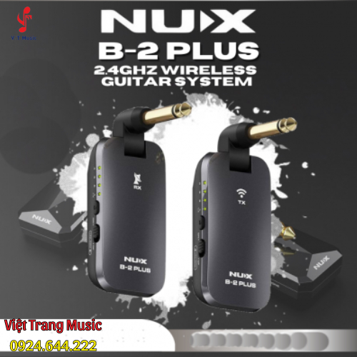 Không Dây Nux B2-Plus tần số 2.4GHz Wireless System (Chính hãng bảo hành 1 năm) dành cho Sáo ...