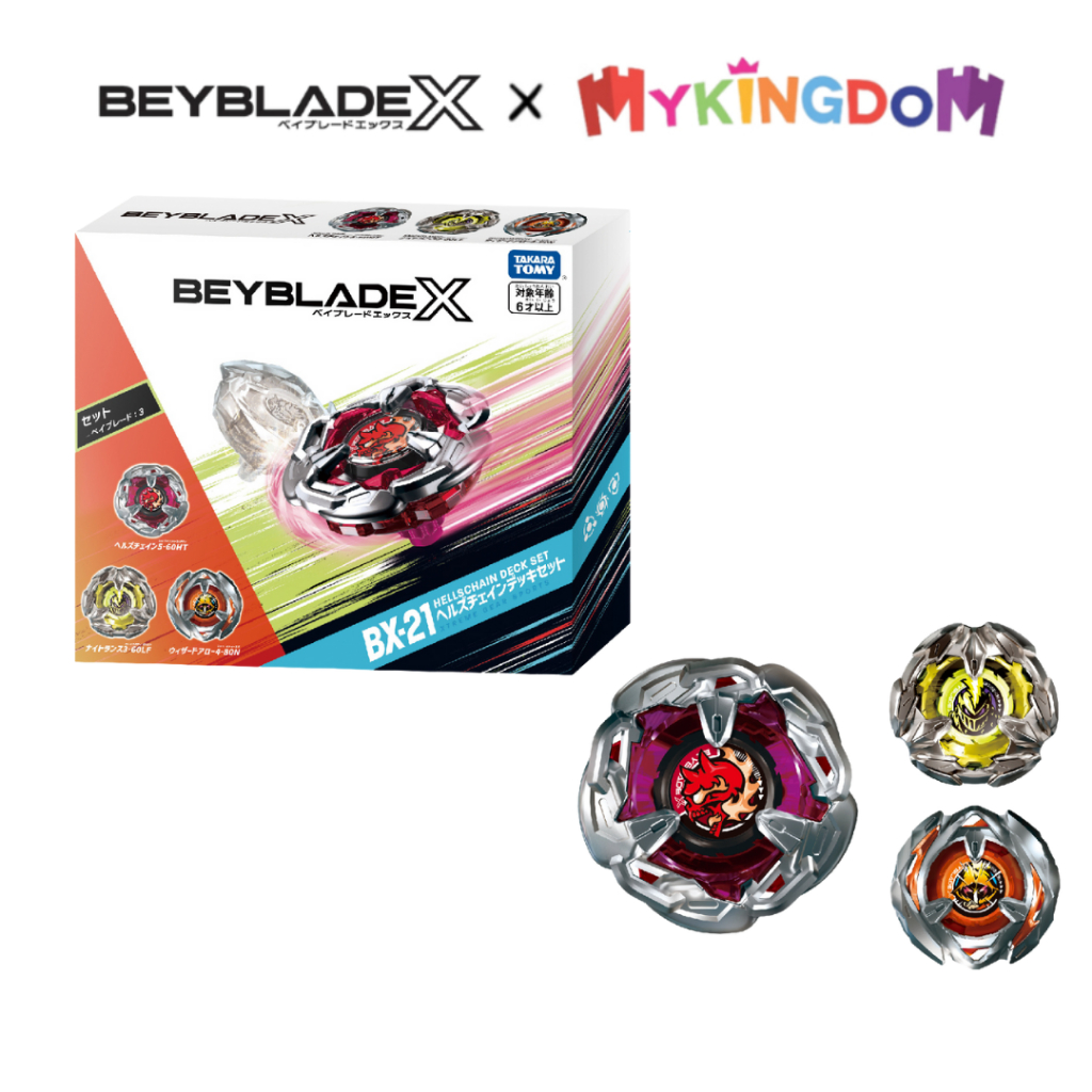 Đồ Chơi Con Quay BX-21 Battle Deck Set L BEYBLADE X 913085 | Shopee ...