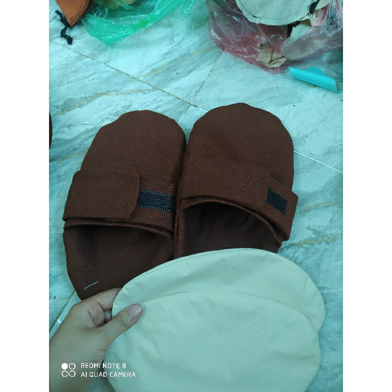 combo 2vỏ ngoài+ 2lót đai cuốn cả bàn chân màu nâu( 2 vỏ + 2 lót ...