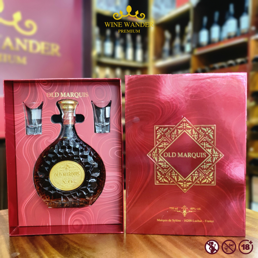[Chính hãng] Rượu Nhập khẩu Pháp Brandy Old Marquis XO 700ml - Wine ...