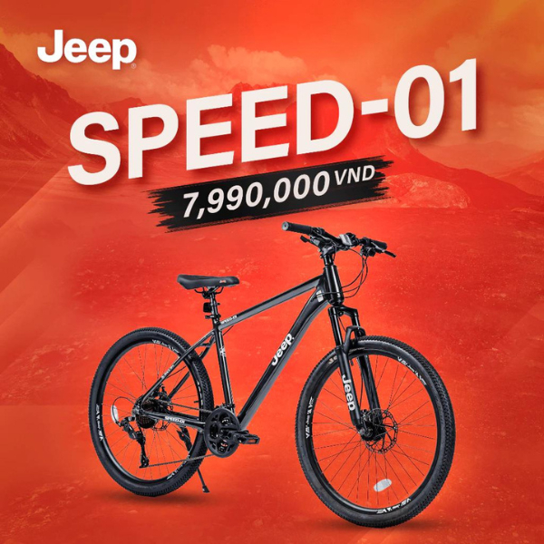 Xe Đạp Jeep Thể Thao Địa Hình SPEED-01 – Phanh đĩa cơ, Bánh 26 inch ...