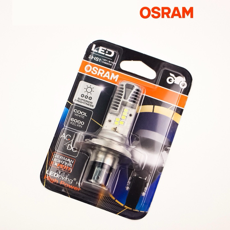 BÓNG ĐÈN LED OSRAM HS1 High Power RS, Future 125, Vision, AB 125, Exciter, Winner, Lead 125 ...
