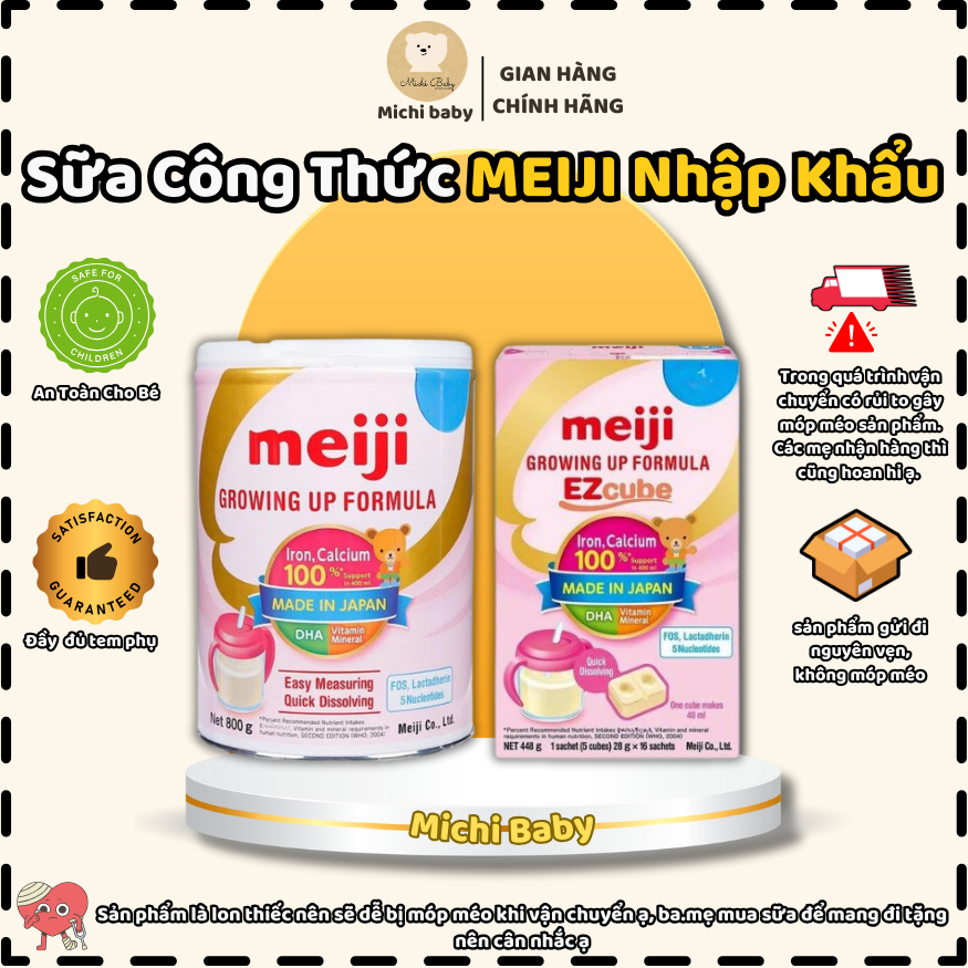 Michibaby - Sữa Công Thức Meiji NHẬP KHẨU Cho Bé- Michi baby MC727 ...