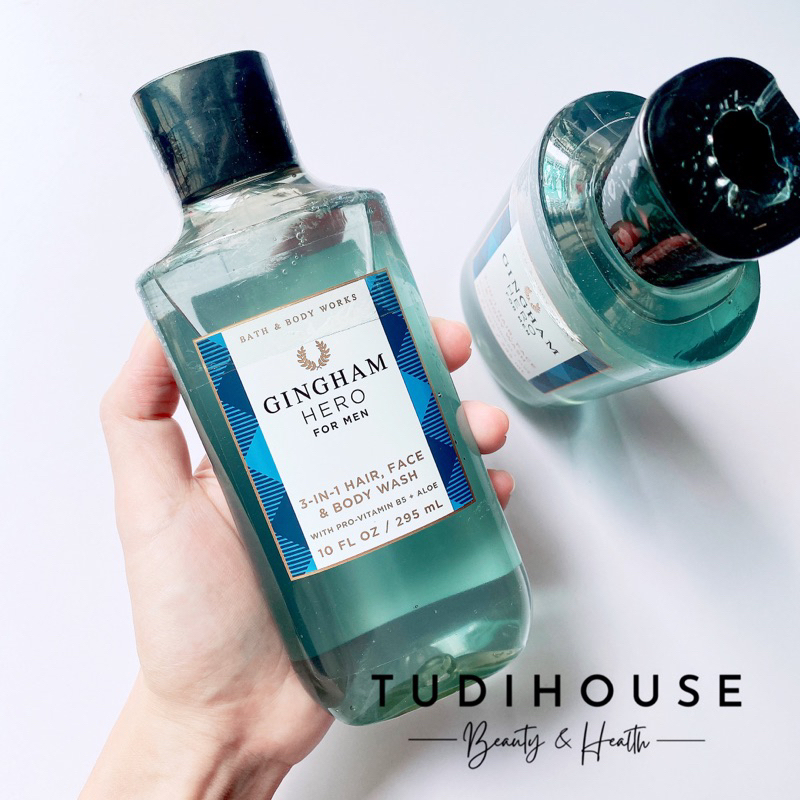 Sữa tắm nam Bath & Body Works 3in1 Bath & Body Works - GINGHAM HERO ...