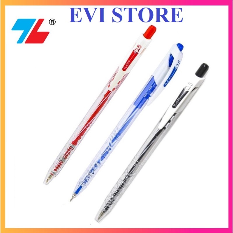 [Hàng chính hãng] Bút bi Thiên Long TL-079 ngòi 0.5mm I Bút TL079 có ...