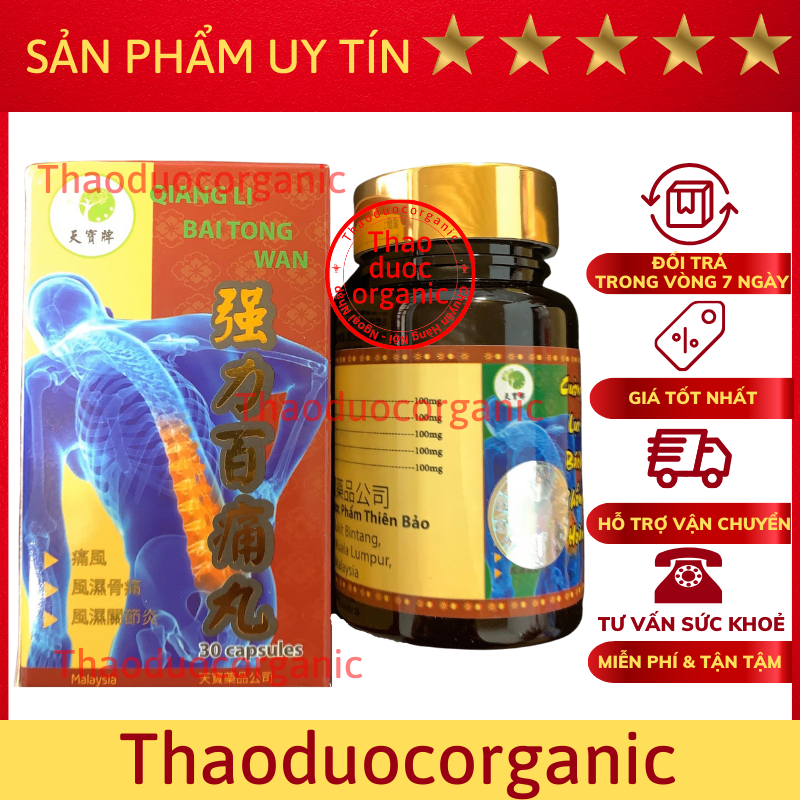 Qiang li baitong wan, cường lực bách thống hoàn Malaysisa-Hỗ trợ xương ...