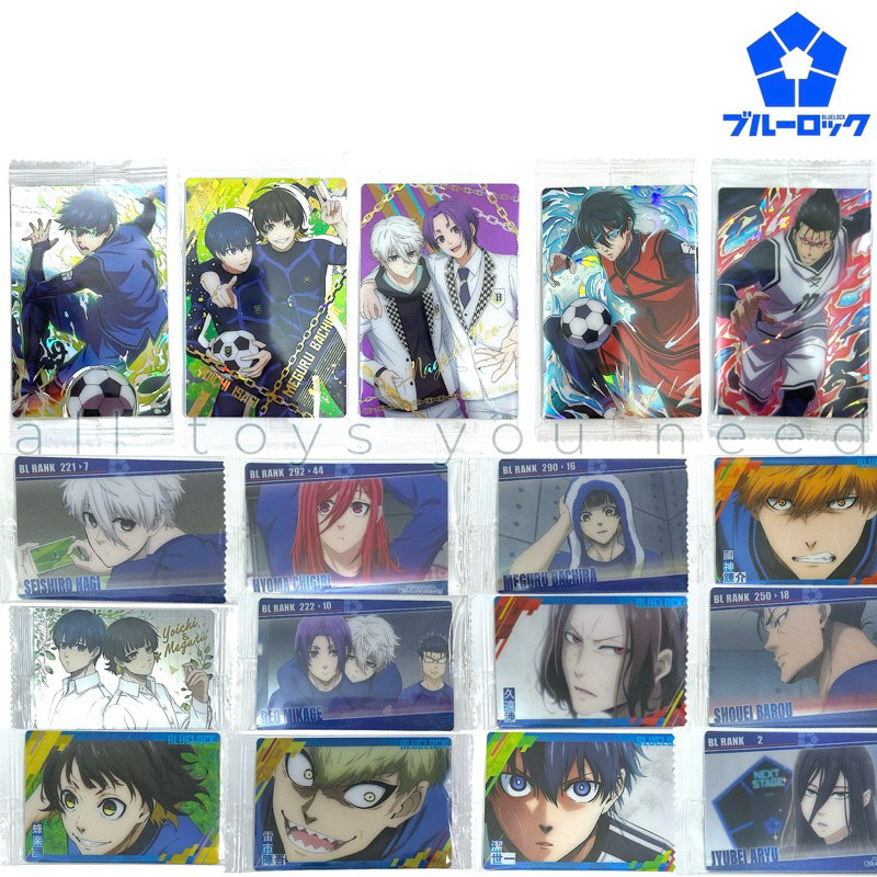 [OFF] Card wafer Blue Lock | Card nhân phẩm Blue Lock | Card bo góc ...