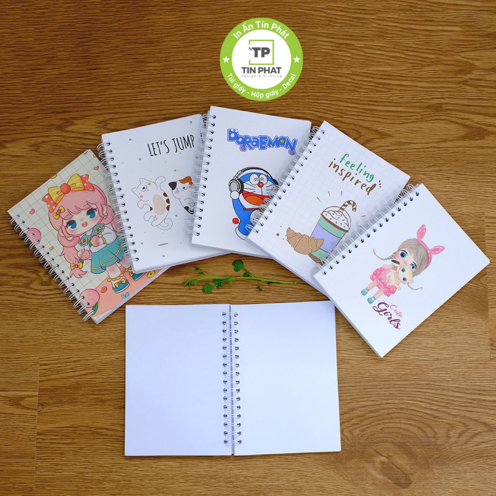 Sổ tay A6 - 144 trang - Sổ ghi chú - Notebook - sổ vẽ chì (họa tiết dễ ...