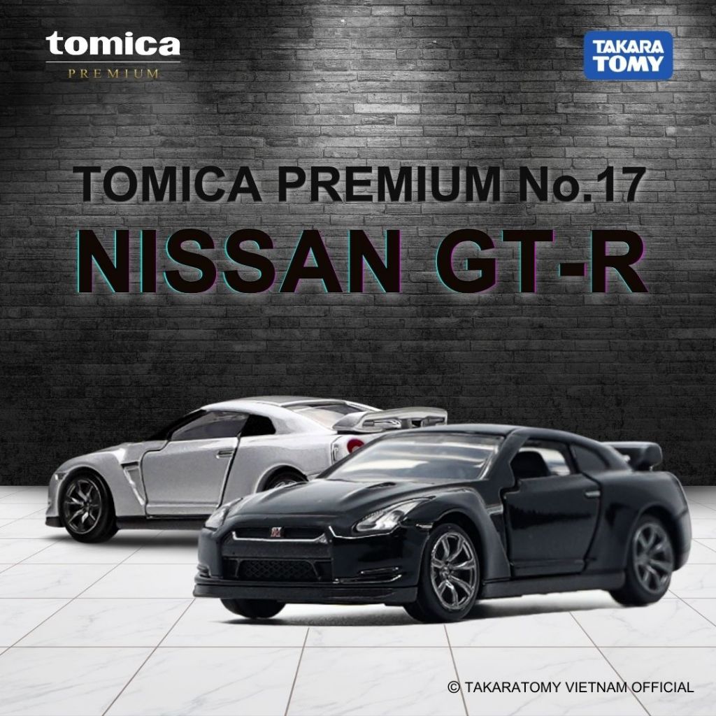 Xe mô hình Tomica Premium No.17 NISSAN GT-R R35 2024 Fullbox Chính hãng TakaraTomy | Shopee Việt Nam
