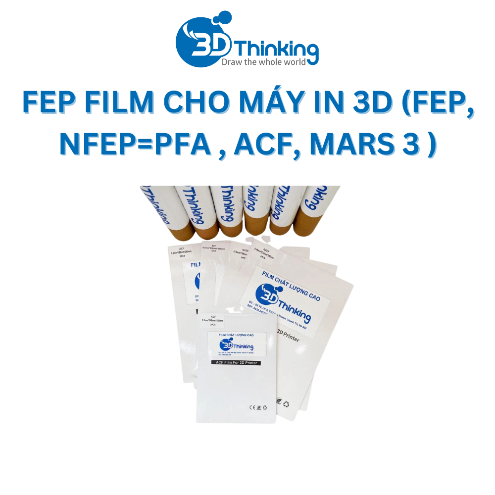 FEP FILM CHO MÁY IN 3D (FEP, NFEP=PFA , ACF, MARS 3 ) | Shopee Việt Nam