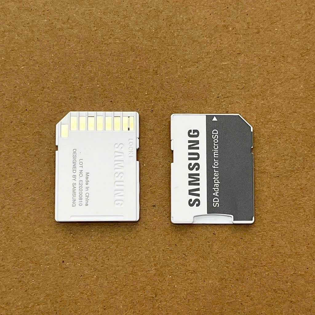 01 Áo Thẻ Nhớ Adapter SAMSUNG Micro SD dành cho Nintendo Dsi/ 3Ds /Wii ...