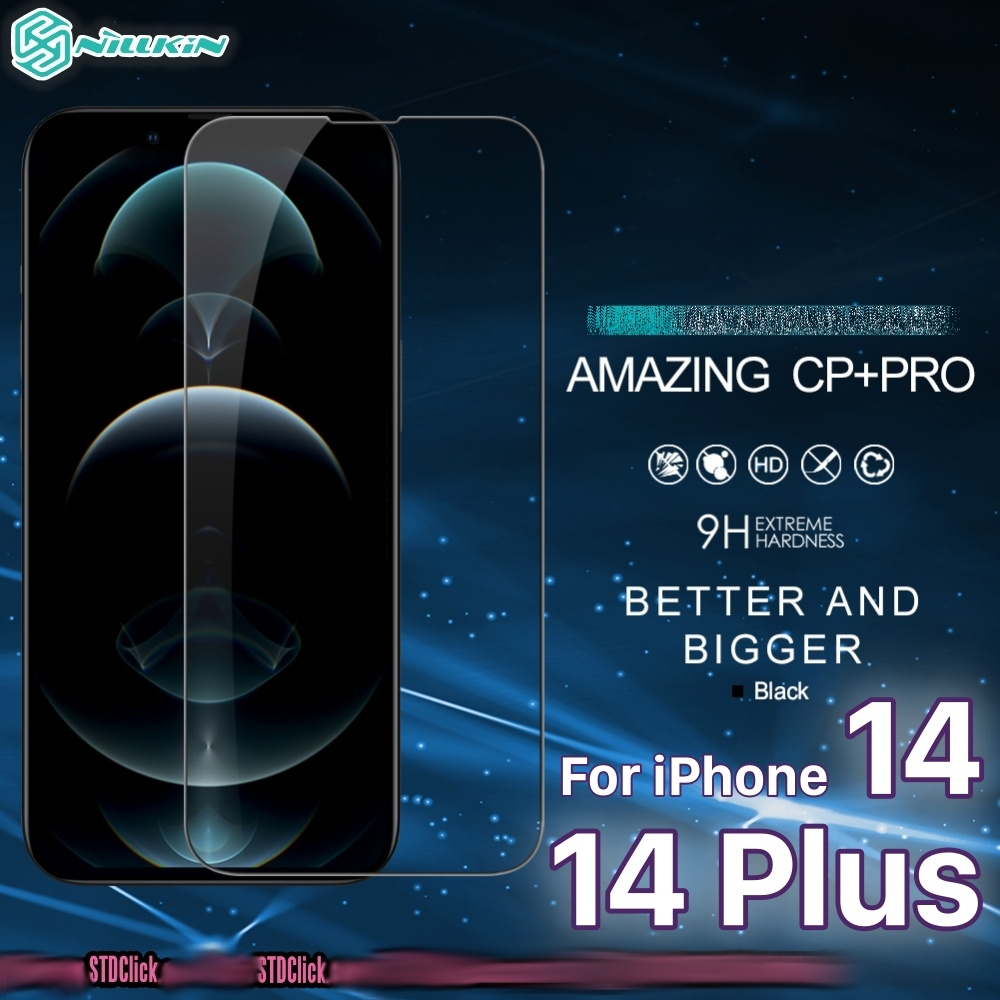 KÍNH CƯỜNG LỰC IPHONE 14 PLUS - 14 NILLKIN CP+PRO 2.5D 0.33MM CHÍNH HÃNG - HÀNG CHUẨN | Shopee ...