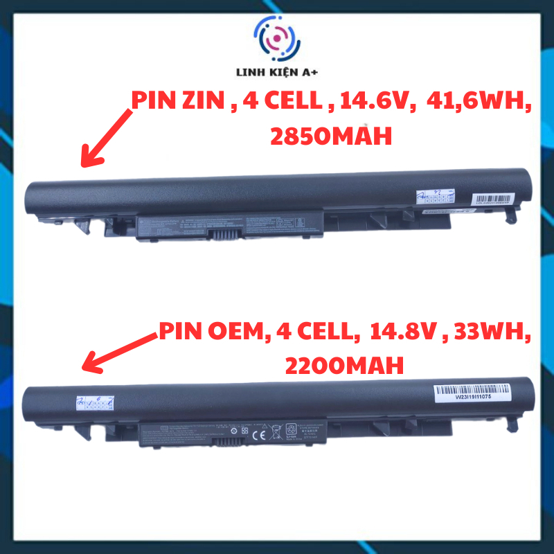 PIN HP JC04 JC03 240G6 245G6 250G6 255G6, HP 14-BS 14-BW 15-BS | Shopee ...