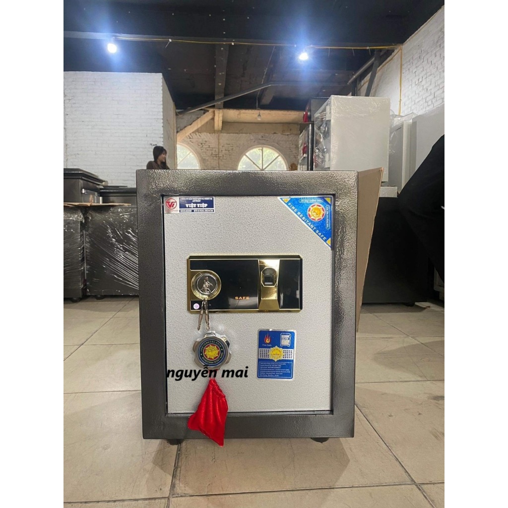Két sắt vân tay 40kg +_ giao hàng miễn phí | Shopee Việt Nam