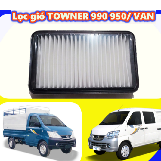 Lọc gió động cơ xe tải THACO TOWNER 990 950A 990kg loại tốt ( giá 1 cái) | Shopee Việt Nam