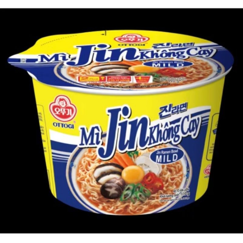 Mì Jin không cay Ottogi tô 110g | Shopee Việt Nam
