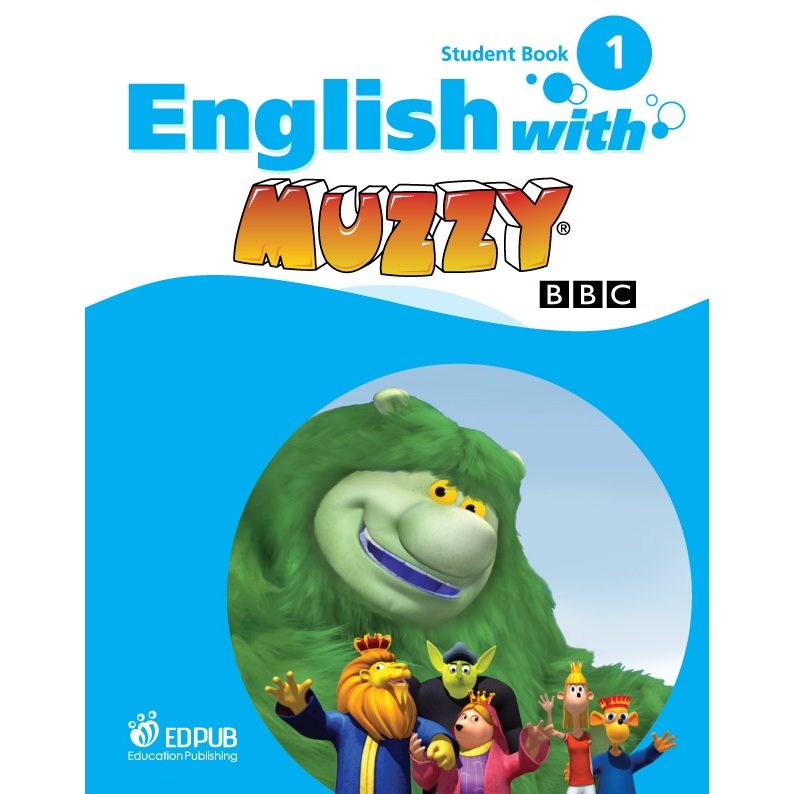 Sách - Dtpbooks - English With Muzzy Level 1 Student Book | Shopee Việt Nam