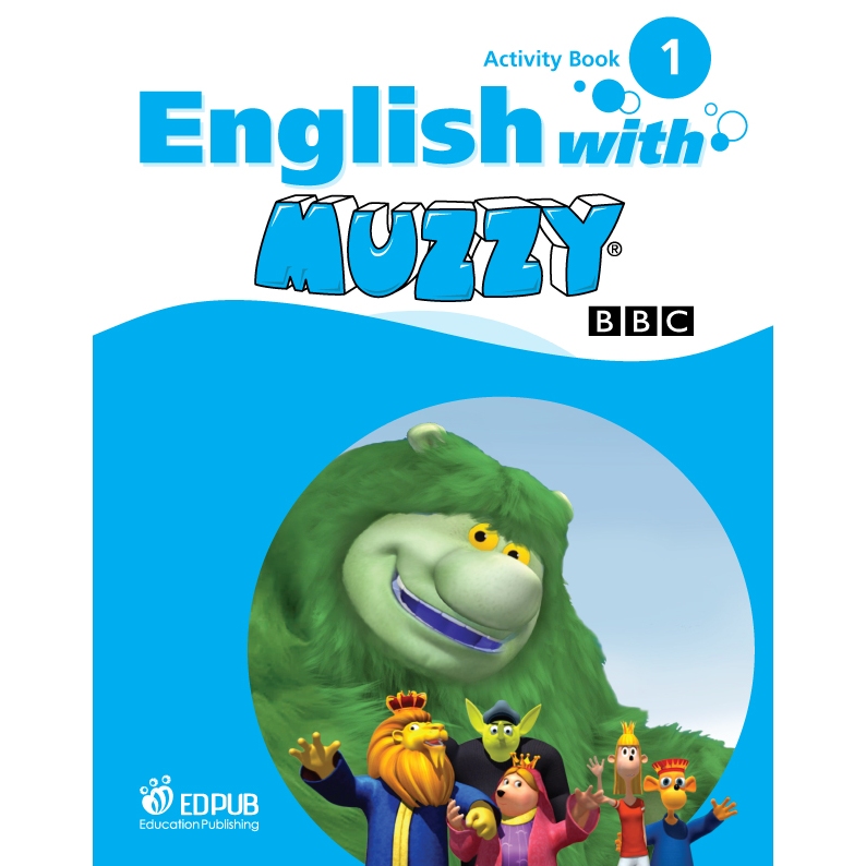 Sách - Dtpbooks - English With Muzzy Level 1 Activity Book | Shopee Việt Nam