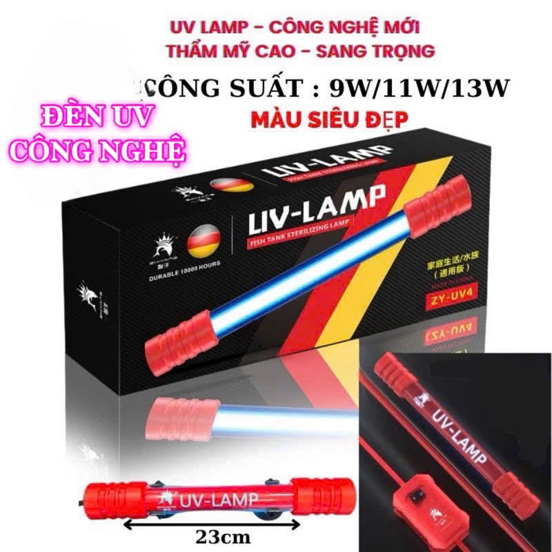 Đèn UV - Công Nghệ UVC Cho Hồ Cá 5W - 7W - 9W - 11W - 13W - 15W - 17W - 18W - 20W ( Diệt Tảo ...