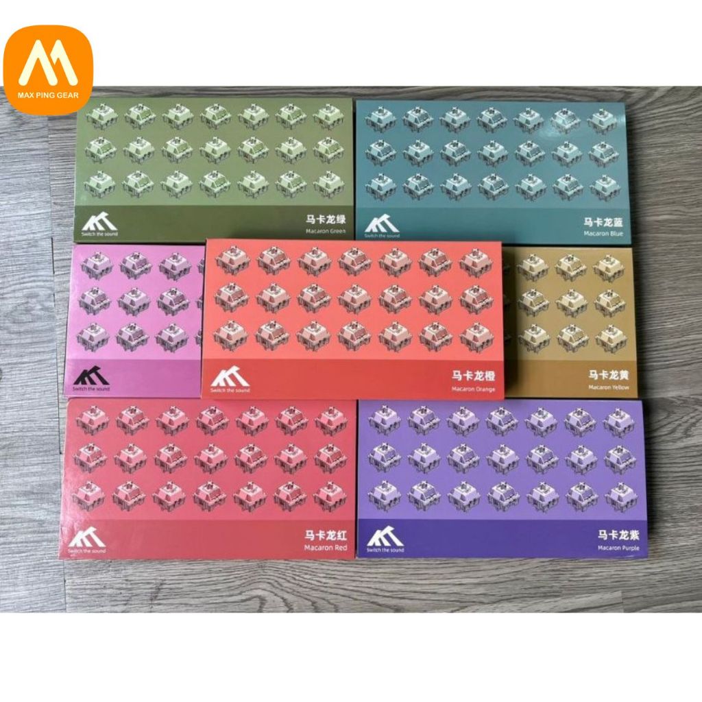 Switch KTT MACARON ( 5pin, 45 switch) | Shopee Việt Nam