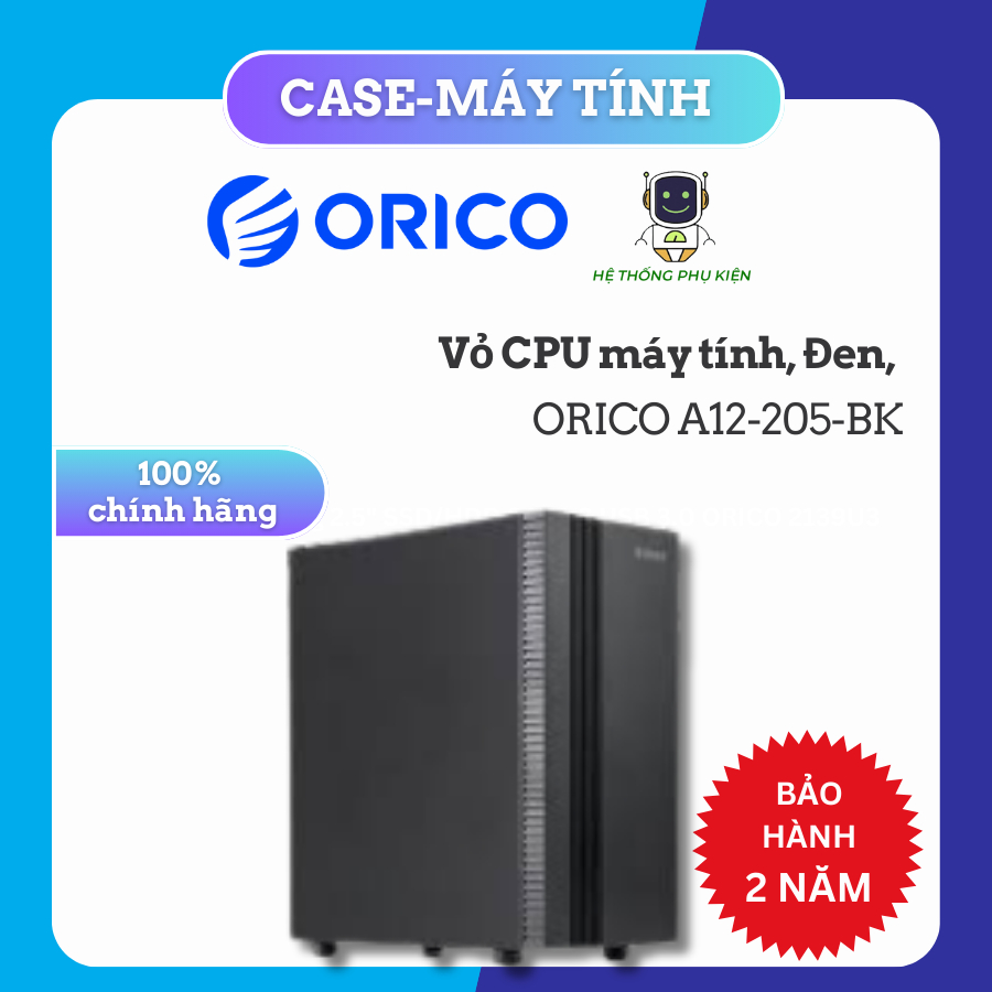 Vỏ máy tính A12-205-BK ORICO Hàng Chính Hãng, Bảo Hành 24 Tháng | Shopee Việt Nam