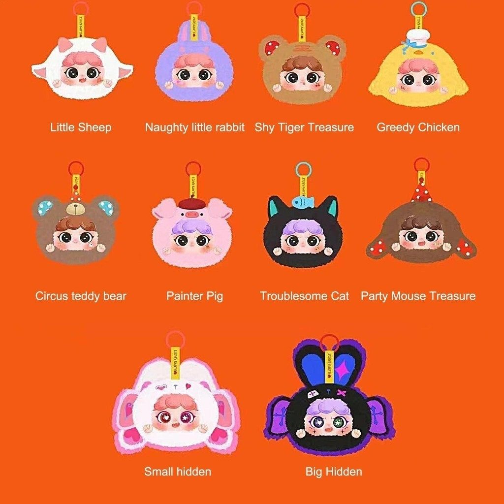 Baby Three: MIGO V2 Animal Party (Blind box móc khóa set 8 hộp ...