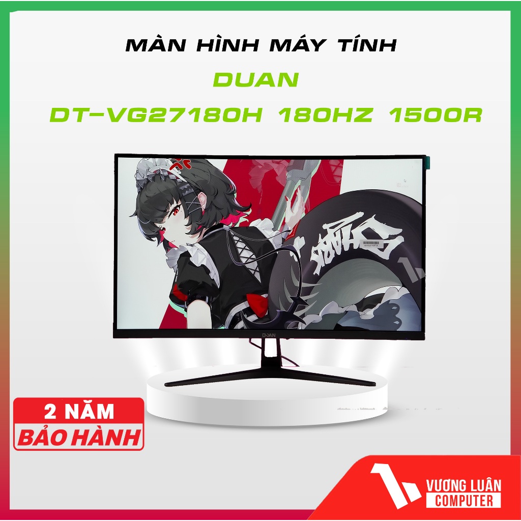 Màn hình Cong 180Hz DUAN DT-VG27180H 1ms 100% sRGB -New Hãng BH 2 năm | Shopee Việt Nam