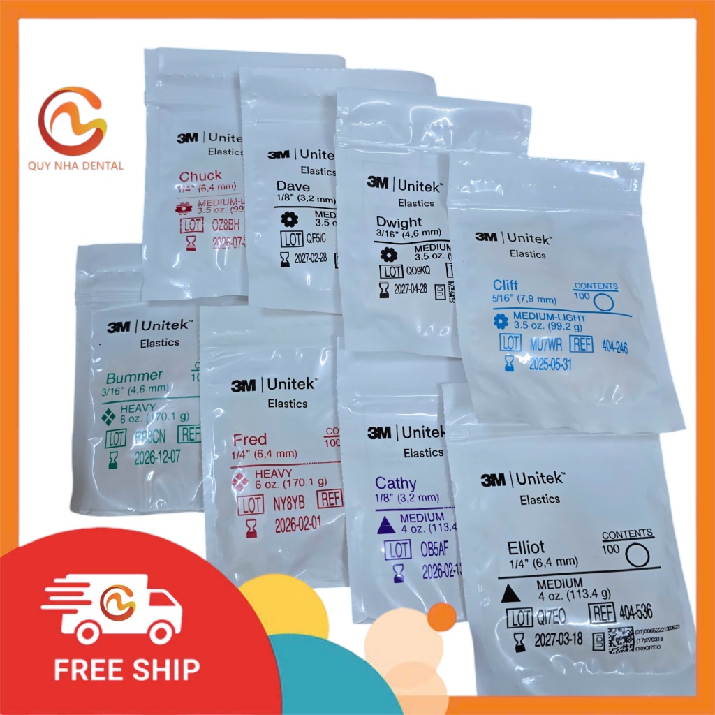 Chun liên hàm 3M Unitek Elastics | Shopee Việt Nam