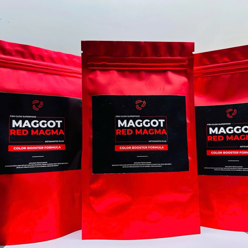 Sâu Maggot Red Magma (25g) | Shopee Việt Nam