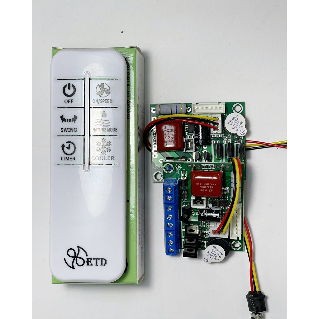 Bộ mạch quạt điều hoà FT323 322 V2 công suất lớn, hẹn giờ bật - tắt ...