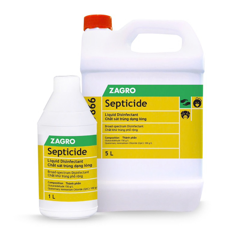 1 LÍT SÁT TRÙNG CHĂN NUÔI PHỔ RỘNG SEPTICIDE | Shopee Việt Nam