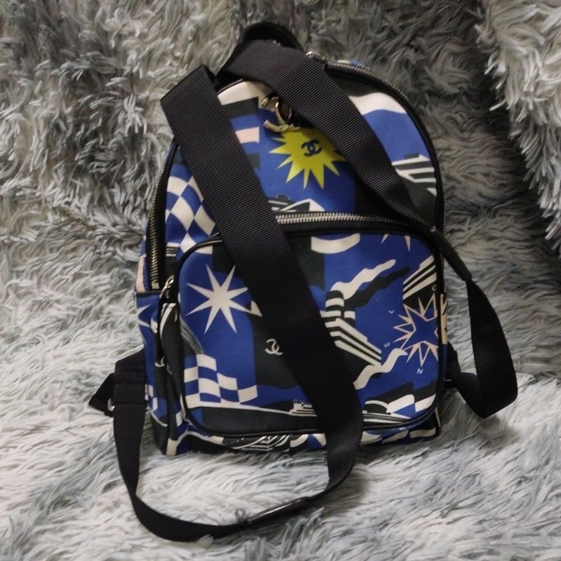 Túi si H-CN10 ba lô hiệu CH*N*L chất liệu vải bố size 30cmx24cmx10cm | Shopee Việt Nam