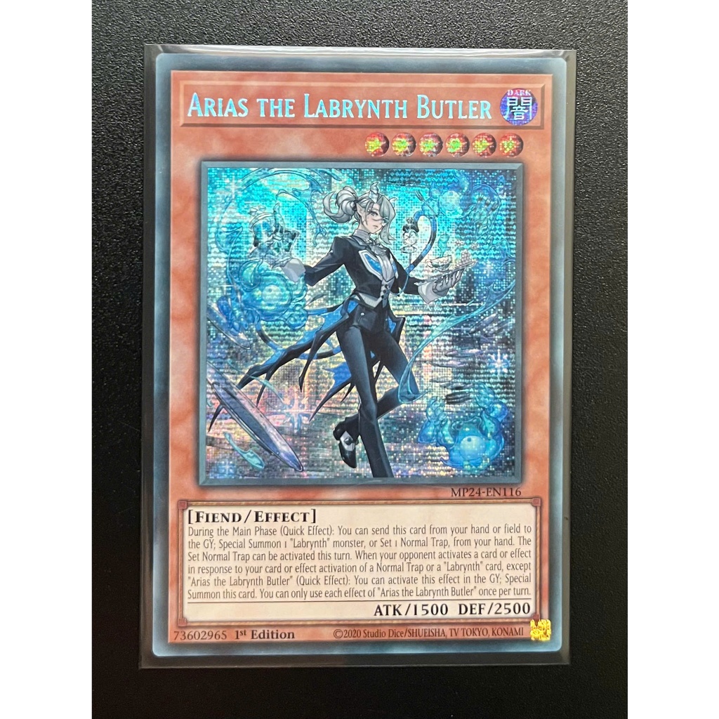 [Thẻ bài Yugioh] - [TCG-UK] - MP24-EN116 - Arias the Labrynth Butler ...