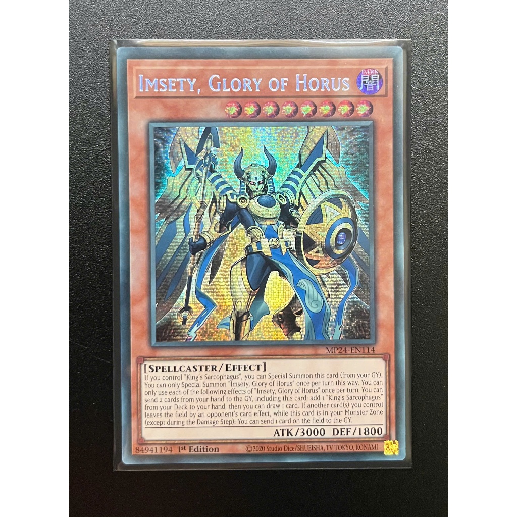 [Thẻ bài Yugioh] - [TCG-UK] - MP24-EN114 - Imsety, Glory of Horus ...