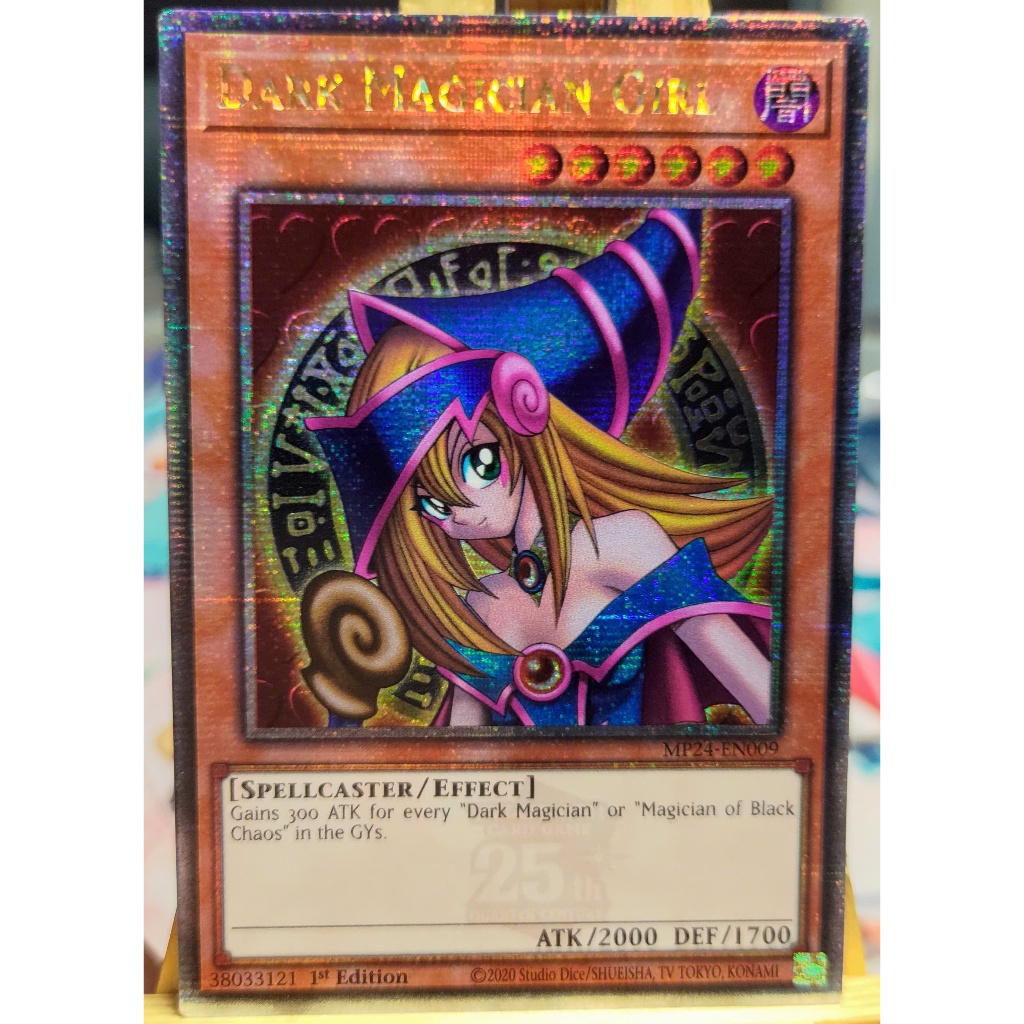 [KW2 Yugioh] [EN-UK] Thẻ bài Dark Magician Girl - MP24-EN009 - Quarter Century Rare 1st Edition ...