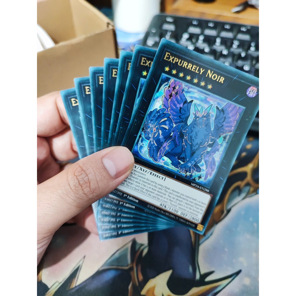 [Yugioh Funny Shop] 1 lá thẻ bài Expurrely Noir - MP24-EN288 - Ultra ...