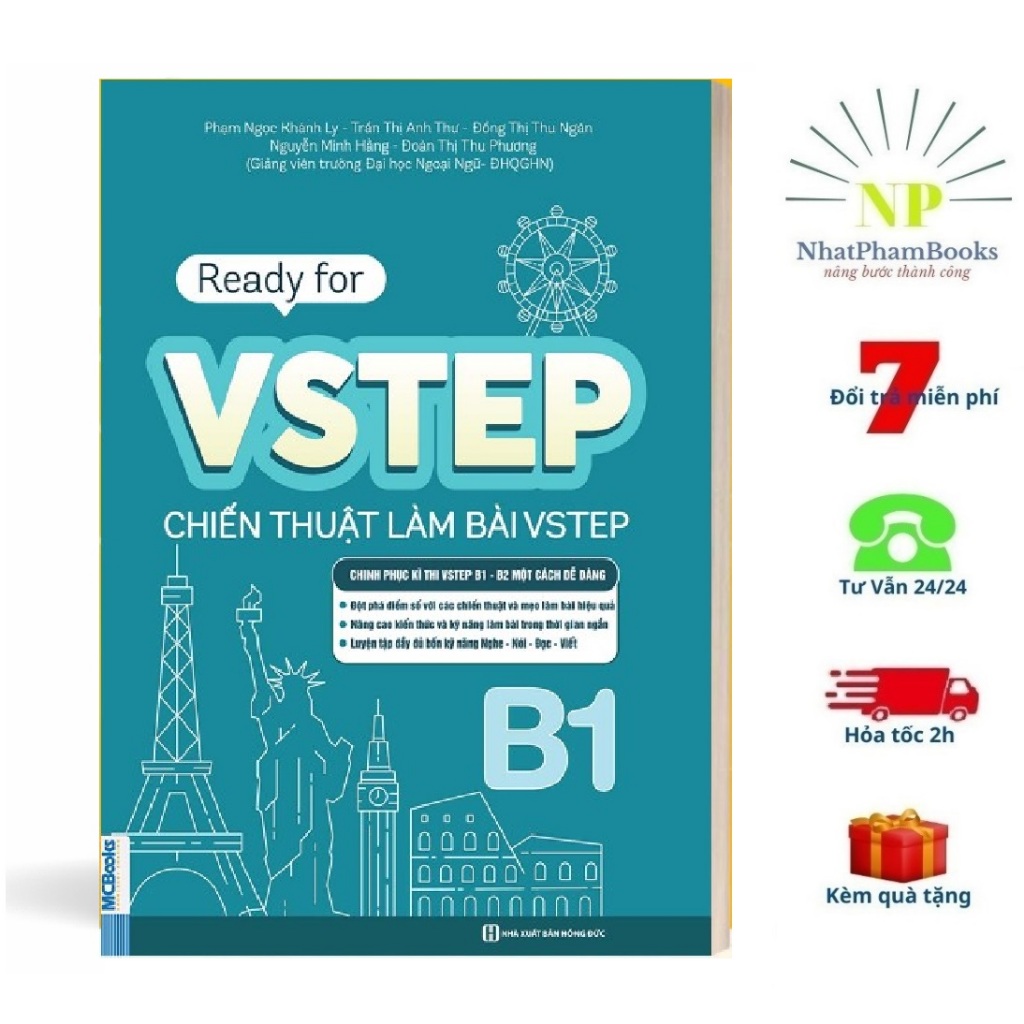 Sách - Ready for VSTEP Chiến thuật làm bài VSTEP B1 | Shopee Việt Nam