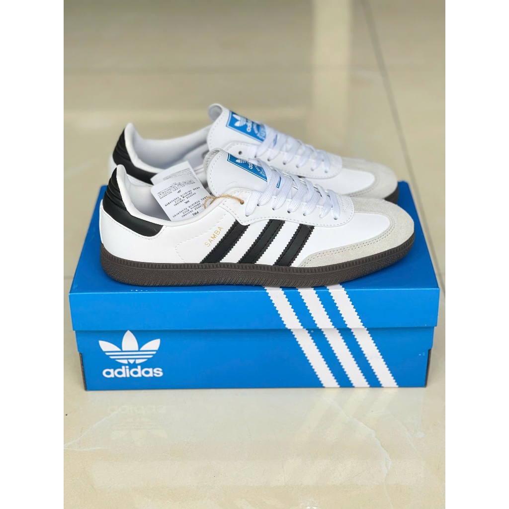 Giày adidas Samba Classic White Nam Nữ, Gày Samba Og trắng Bản Da Xịn ...