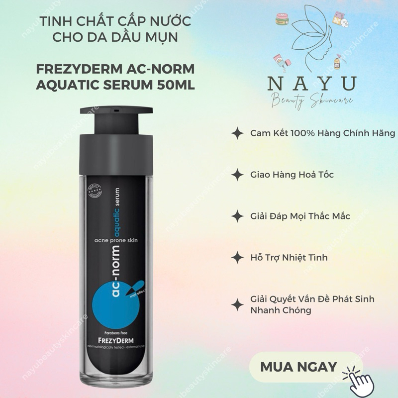 [HÀNG CÔNG TY] TINH CHẤT CẤP NƯỚC CHO DA DẦU MỤN FREZYDERM AC-NORM ...