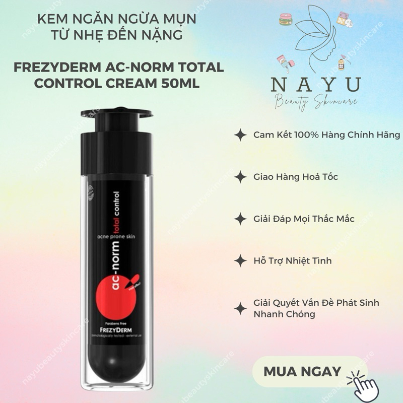 [HÀNG CÔNG TY] KEM NGĂN NGỪA MỤN TỪ NHẸ ĐẾN NẶNG FREZYDERM AC-NORM ...