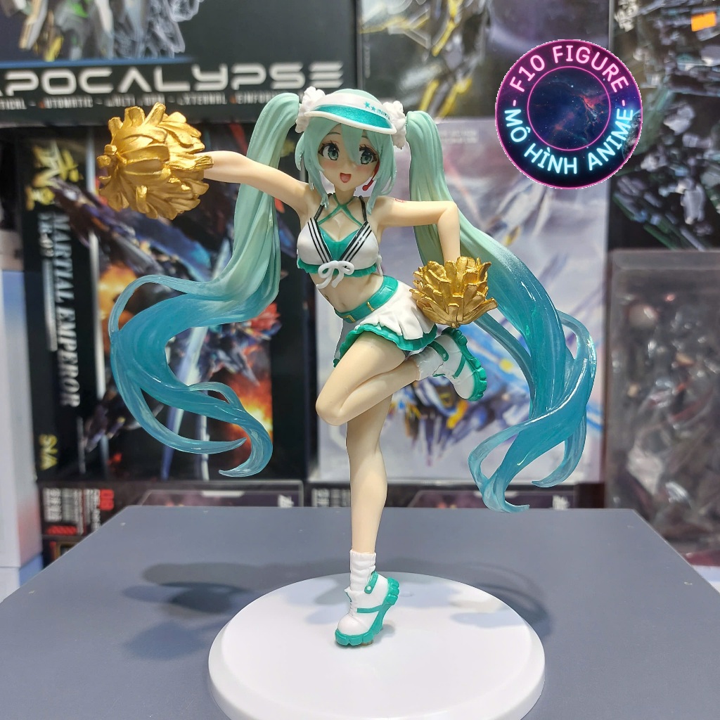 Mô Hình Nhân Vật Hatsune Miku 20CM siêu xinh Tóc bện đẹp Trang Trí Bàn ...